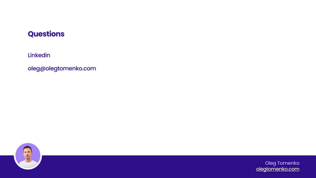 Oleg Tomenko: 3P: Portrait, Persona, Proposal framework for Outbound ...