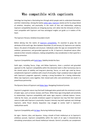 Who are leo most compatible with | PDF