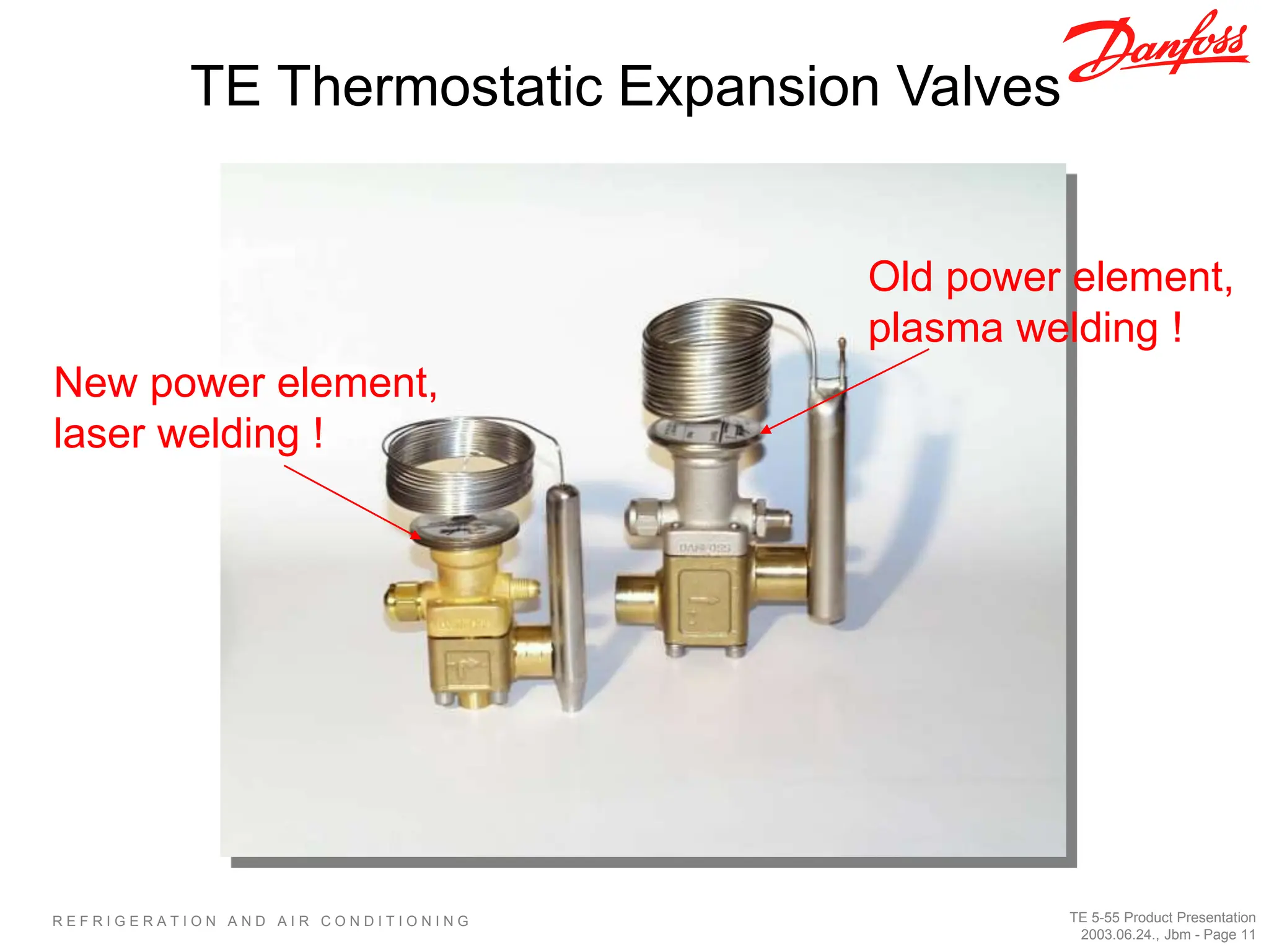 Types of expansion valves used in vapor compression refrigeration ...