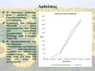Παρουσίαση Μεταπτυχιακής Διατριβής: αύξηση κι ανάπτυξη του ηλίανθου σε ...