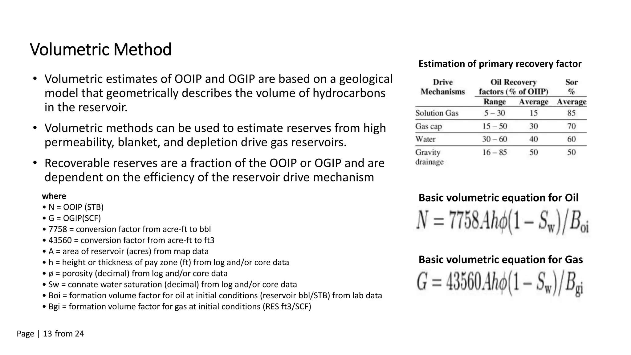 Exploration and Estimation Petroleum Reserves | PPTX