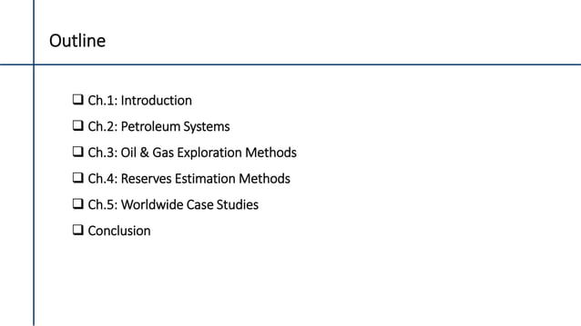 Exploration and Estimation Petroleum Reserves | PPTX | Geology | Science