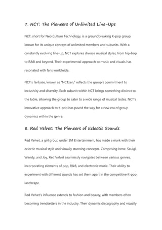 Unveiling the 10 Most Popular K-pop Idols in the Global Music Scene ...