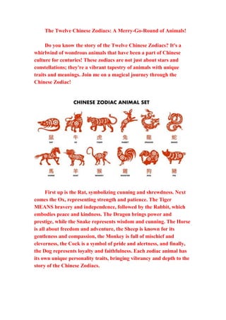 The 12 animals of the chinese zodiac story 60 photos - Astrologytoyou.com