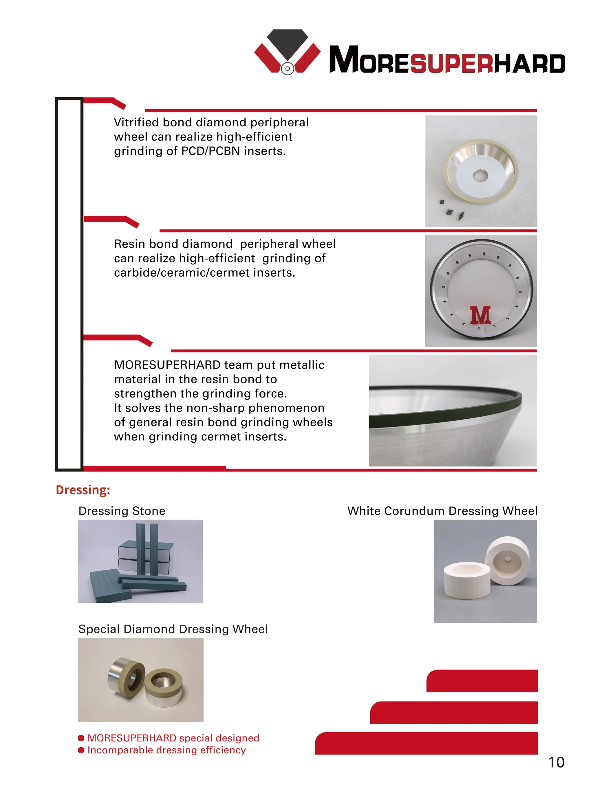 Moresuperhard product catalog- manufacturer of grinding wheels | PDF