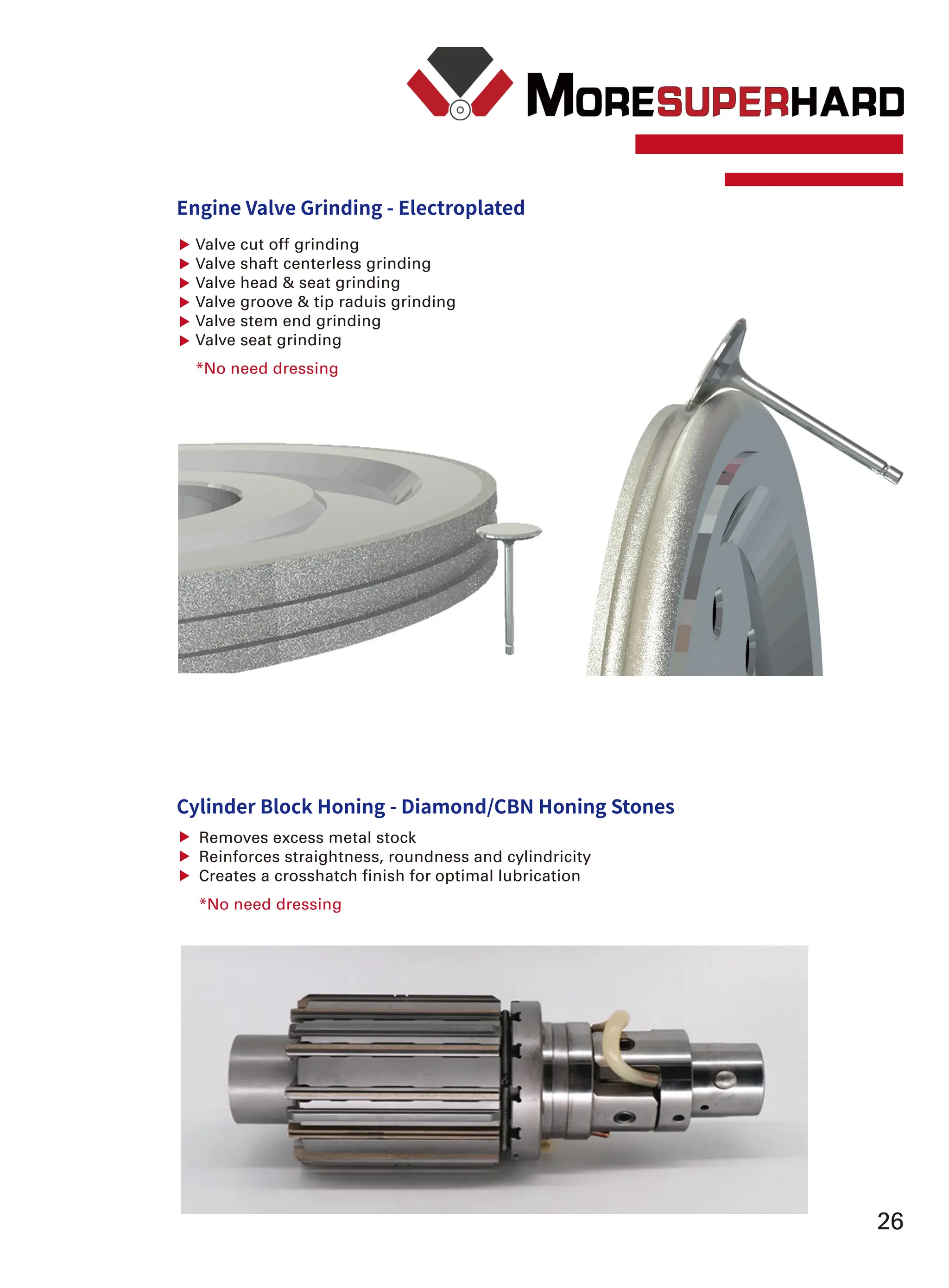 Moresuperhard product catalog- manufacturer of grinding wheels | PDF