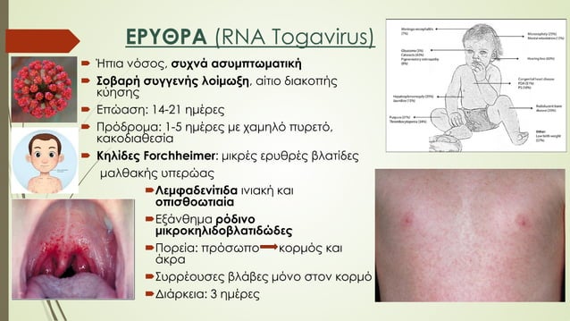 Συνεδρία Λοιμώξεων - Εξανθήματα στα Λοιμώδη Νοσήματα στα Παιδιά | PDF