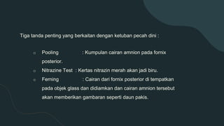 Materi Ketuban Pecah Dini, Definisi, Tatalaksana.pptx