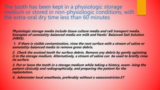 زيـــاد الــشـرفــي. AVULSION Tooth.pptx