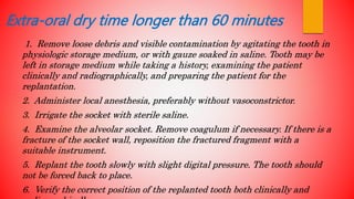 زيـــاد الــشـرفــي. AVULSION Tooth.pptx