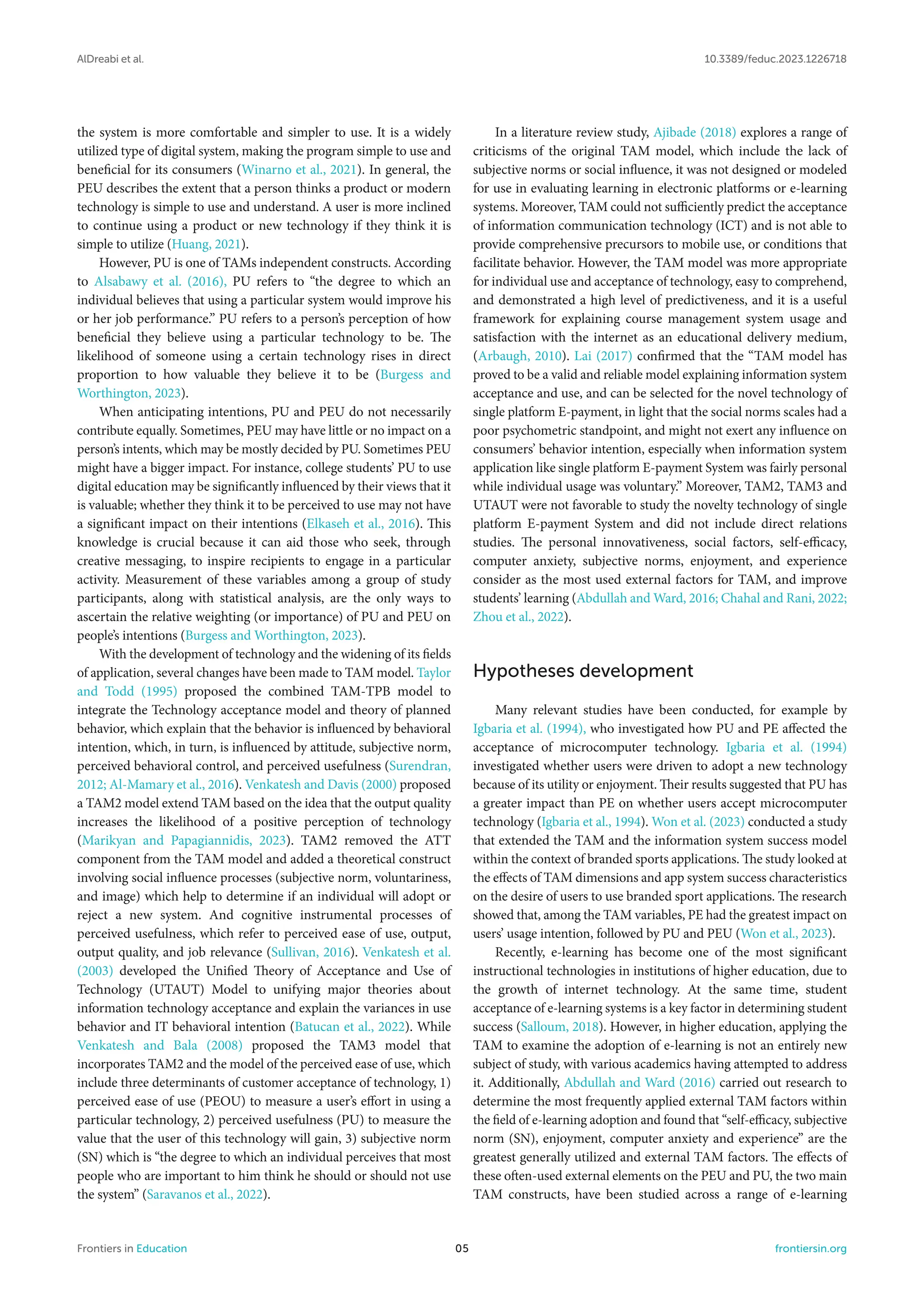 Sustainable digital communication using perceived enjoyment with a technology acceptance model | PDF