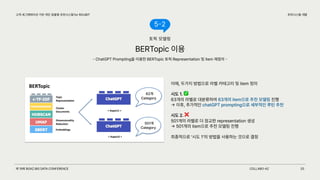 제 19회 보아즈(BOAZ) 빅데이터 컨퍼런스 - [COLLABO-AZ] : 고객 세그멘테이션 기반 개인 맞춤형 추천시스템 ...