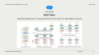 제 19회 보아즈(BOAZ) 빅데이터 컨퍼런스 - [COLLABO-AZ] : 고객 세그멘테이션 기반 개인 맞춤형 추천시스템 ...