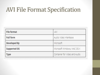 avi _file _formate_ trasport _layer.pptx