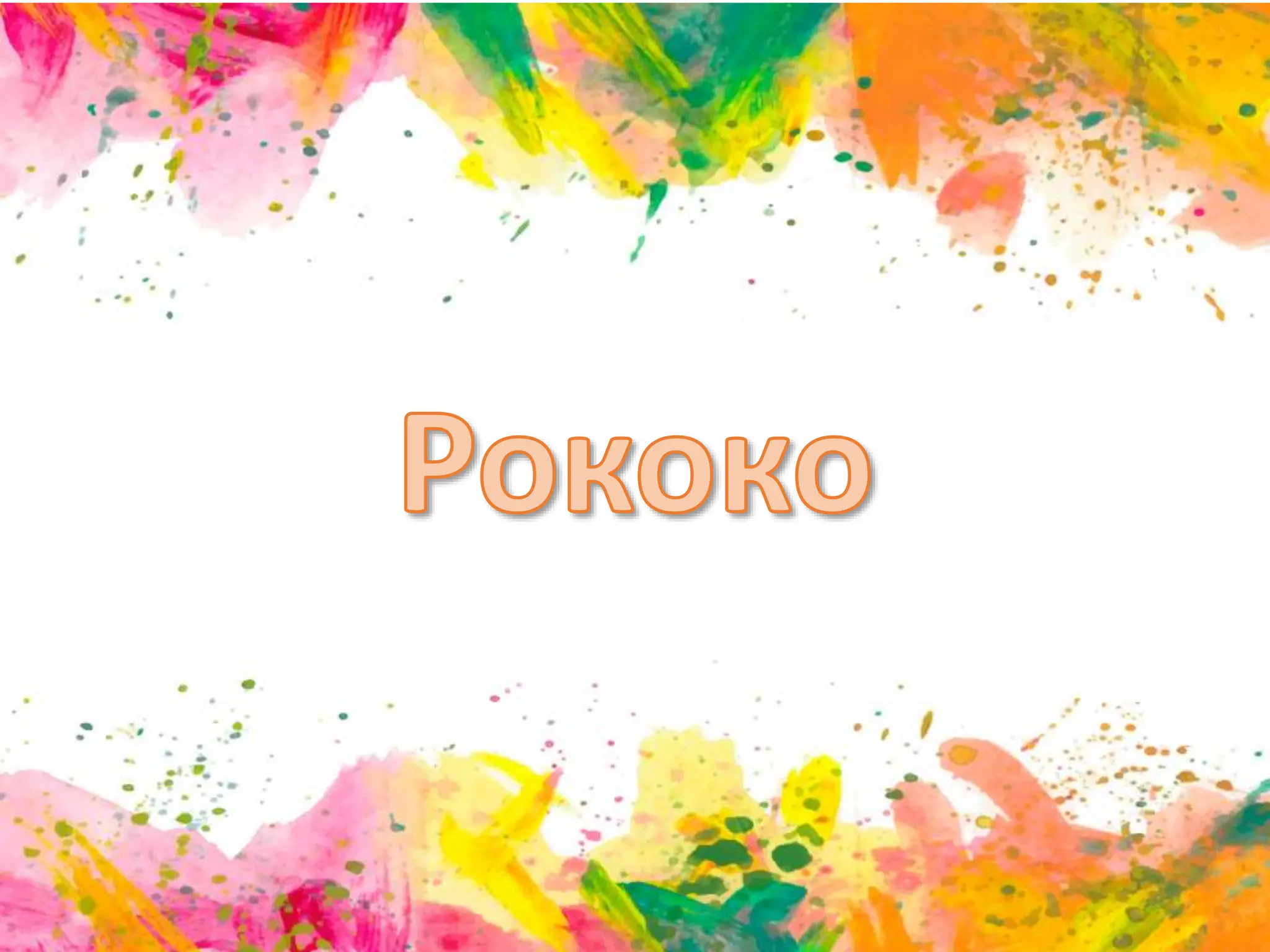 Rococo presentation for students, schoolchildren in Ukrainian language ...