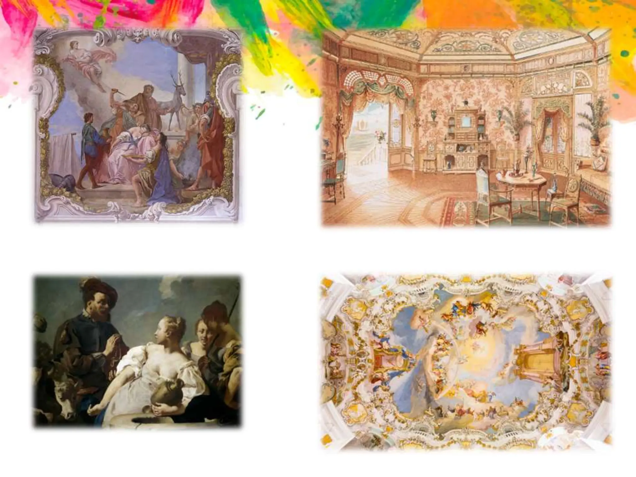 Rococo presentation for students, schoolchildren in Ukrainian language ...