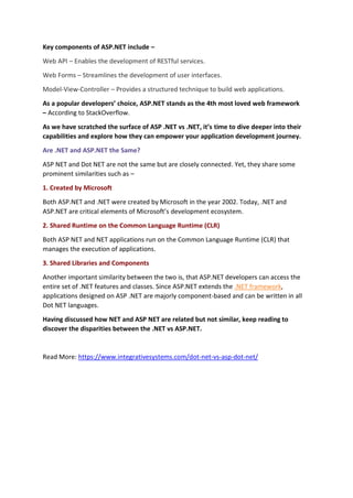 .NET Vs ASP.NET – Make the Right Choice for Your Next Project.pdf