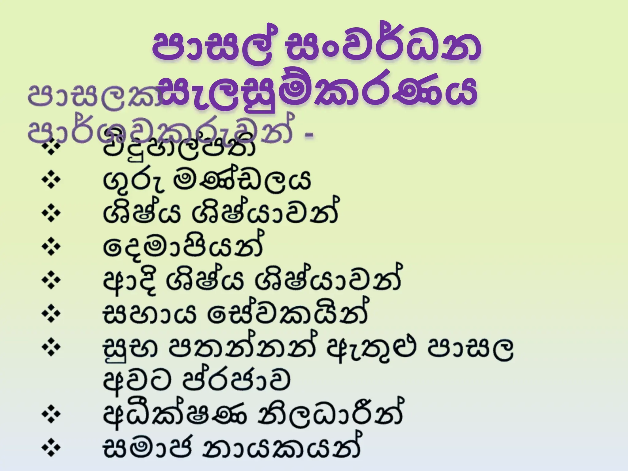 Planning Guidelines for Schools in Sinhala.pptx