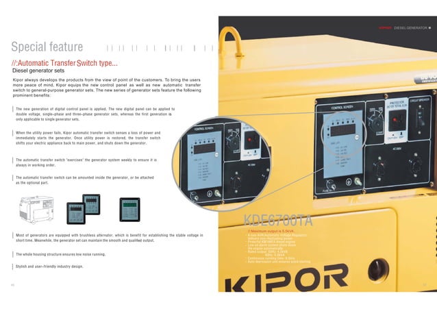 Kipor catalogo de referencias cabinadas y descubiertas.pdf | Radio ...