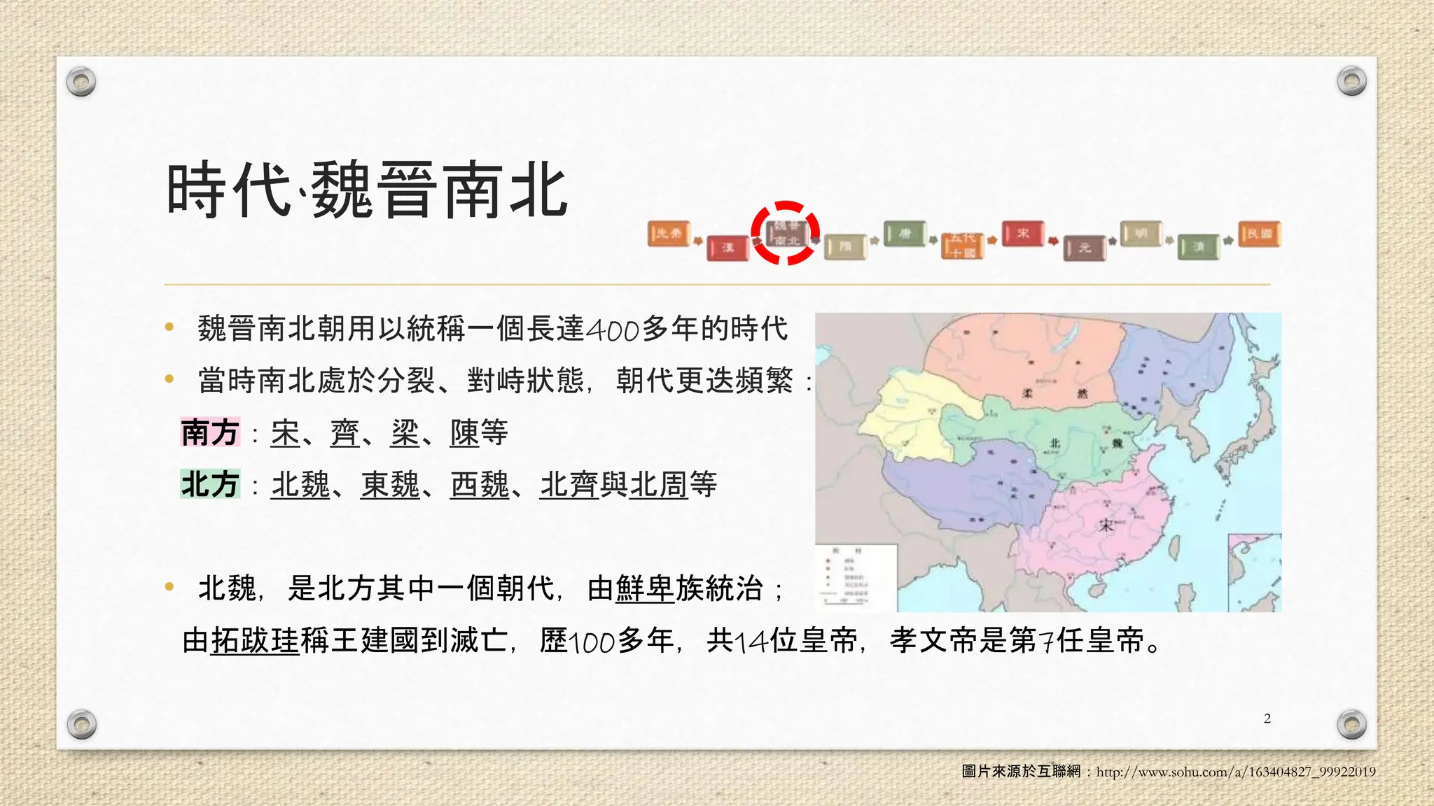 The hanlization of north wei dynasty people | PPTX