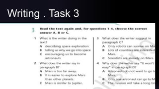 Mission to Mars. 7 grade Excell . School | PPTX
