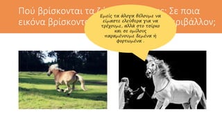 Τα ζώα ως διασκέδαση (Παγκόσμια ημέρα ζώων. 4 Απριλίου) .pptx