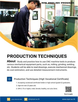 IRPC Technological College, Rayong, Thailand | PDF