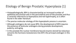 Benign prostate hyperplasia lecture.pptx