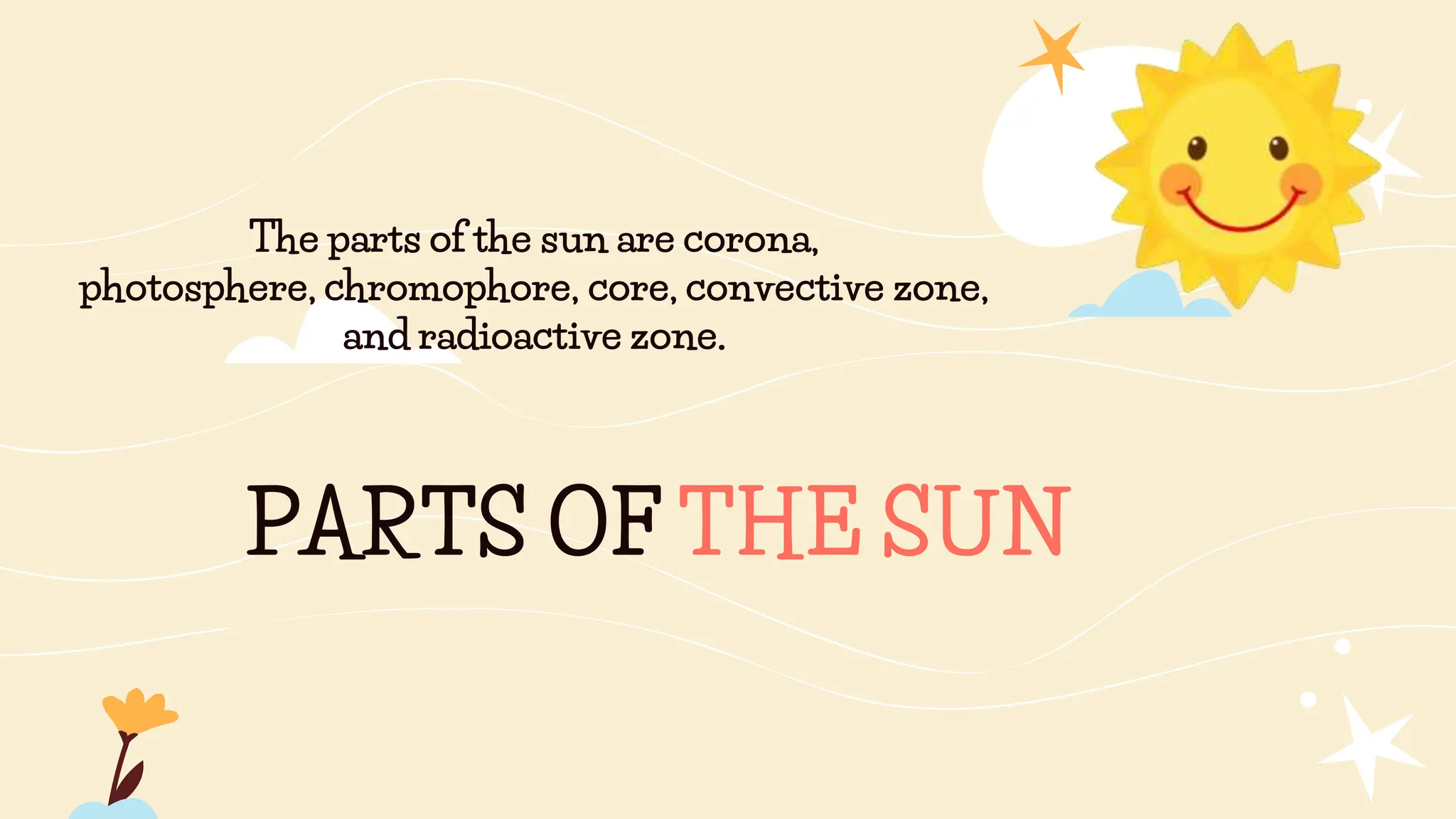 History - the sun and its definitions for sixth grade | PPTX