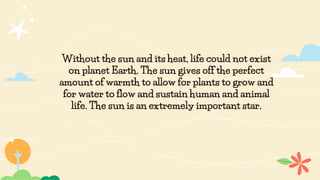 History - the sun and its definitions for sixth grade | PPTX