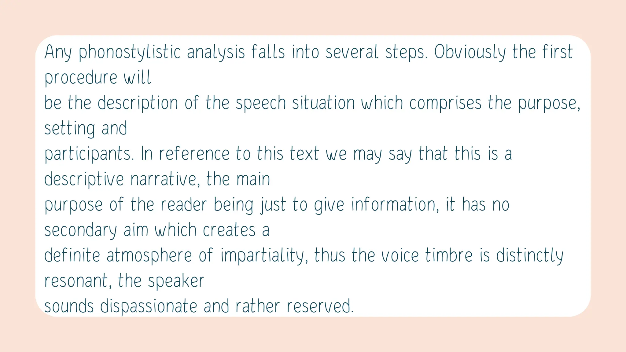 Phonostylistic features of English pronunciation | PDF
