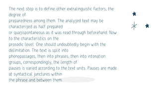 Phonostylistic features of English pronunciation | PDF