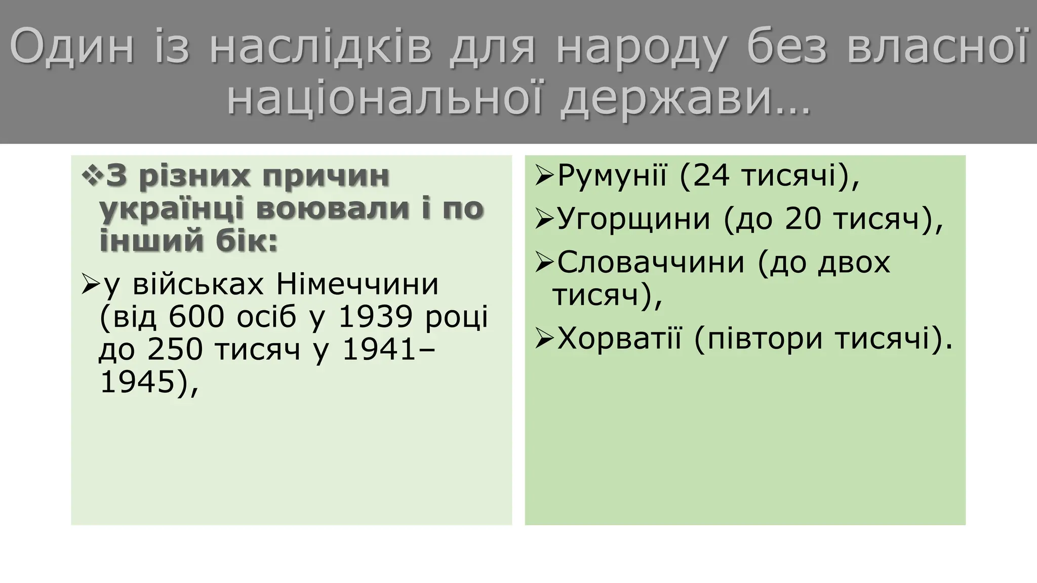 Роль українців у перемозі в Другій світовій війні Pptx