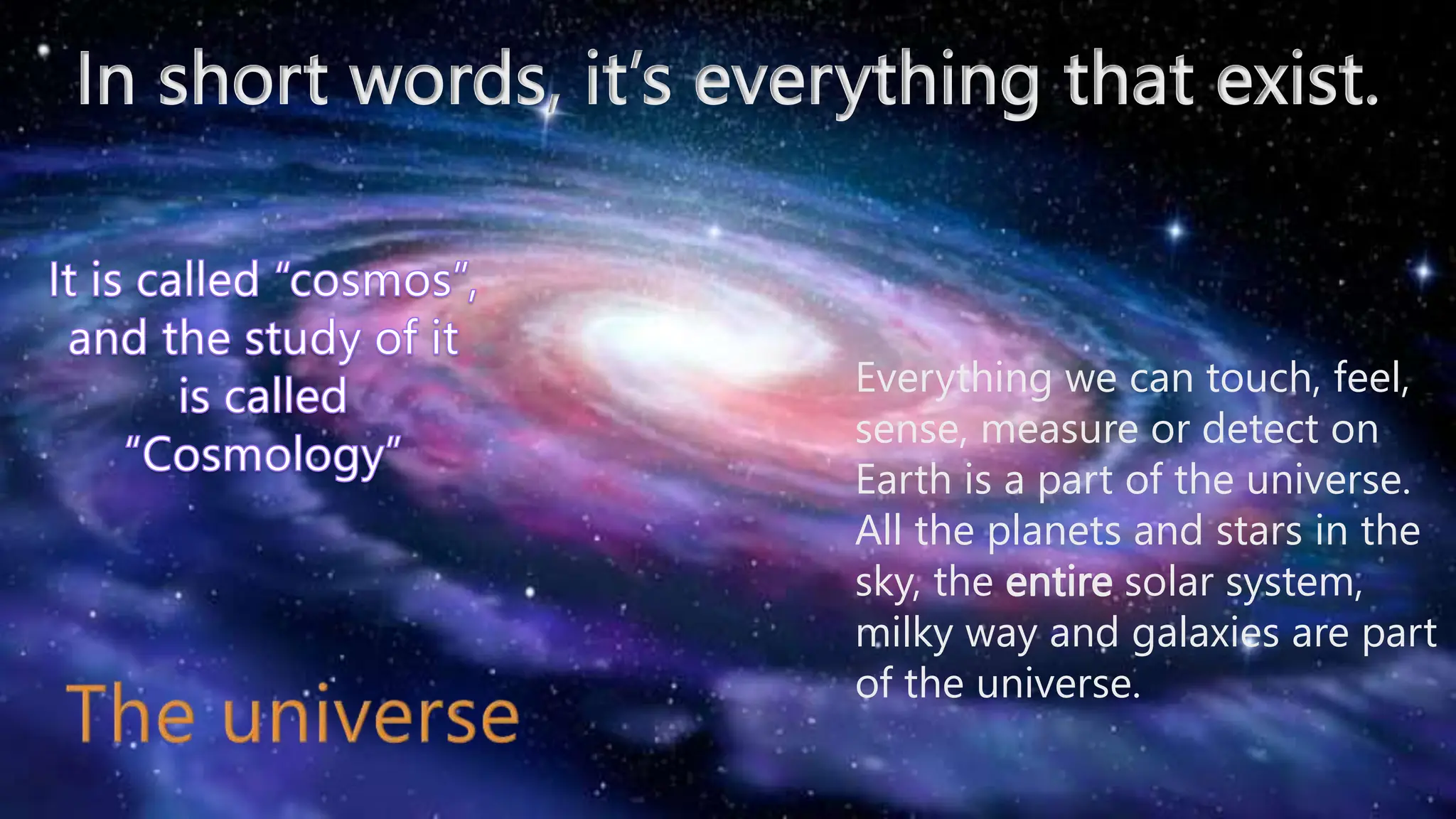 .History Sixth.pptx - Space / Universe and more | PPTX | Space and Astronomy | Science