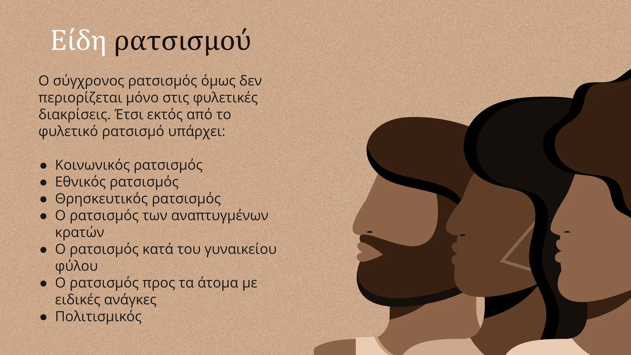 Ρατσισμός, ορισμός, είδη, αίτια , συνέπειες | PPTX