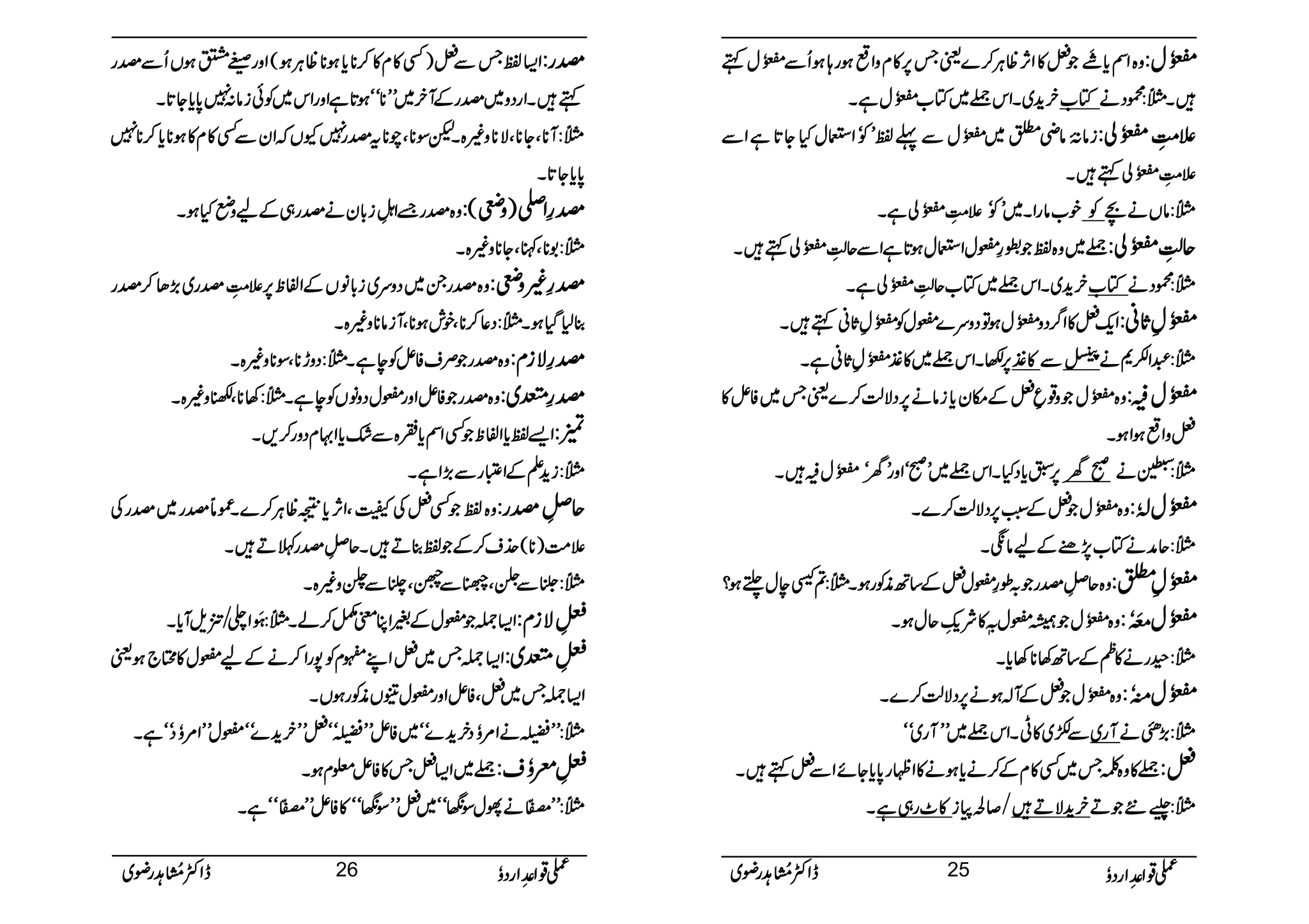 Urdu grammar Rules for students and teahers | PDF