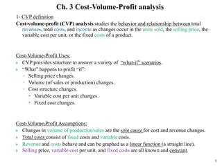 cost accounting -profit analysis chapter 1 | PPT