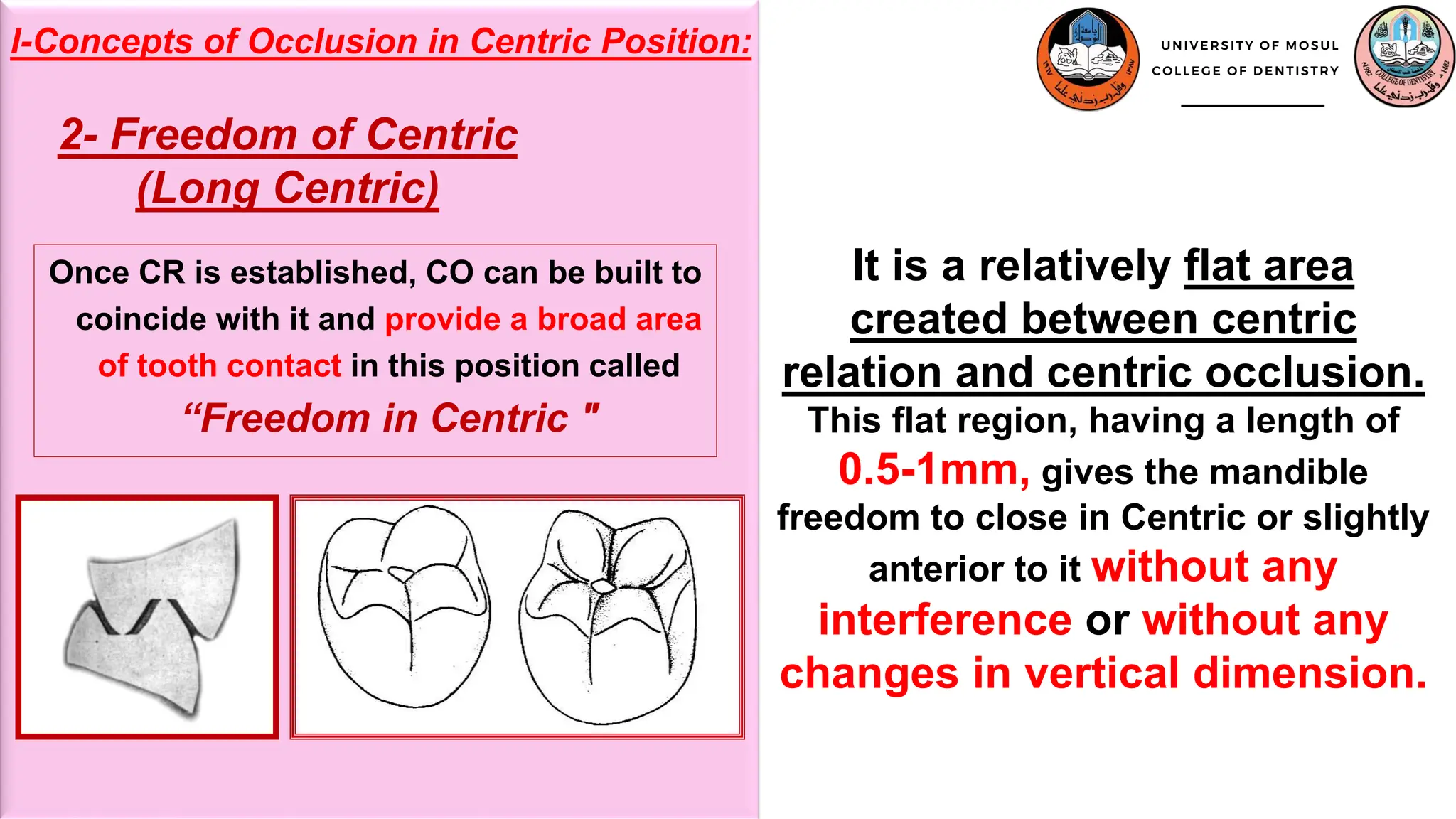 occlusion-5د منيه جامعه الدمنهوري .prosthodontic | PPT