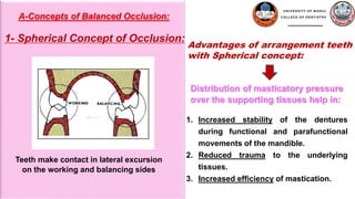 occlusion-5د منيه جامعه الدمنهوري .prosthodontic | PPT