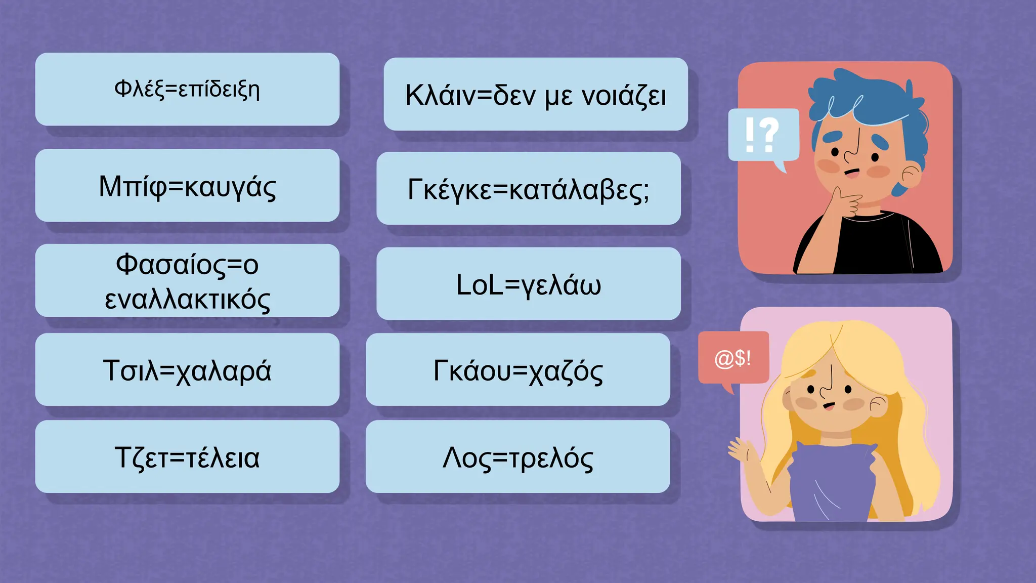 Παρουσίαση Μιχάλη στα λάθη της γλώσσας μας | PPT