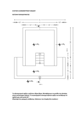 ΒΗΜΑΤΑ ΣΧΕΔΙΑΣΗΣ ΕΝΟΣ ΑΞΟΝΟΜΕΤΡΙΚΟΥ ΣΧΕΔΙΟΥ | PDF