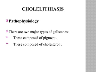 Nursing seminar about gallbladder disease and gallstones | PPTX