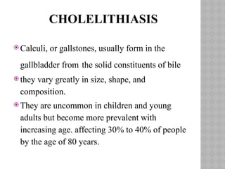 Nursing seminar about gallbladder disease and gallstones | PPTX