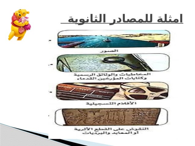 Primary and secondary sources Books, encyclopedias, articles ...