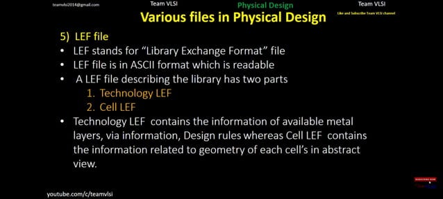 Input files for Physical Design -> Lef and tf file | PDF | Desktop Publishing | Computer ...
