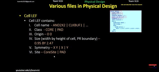 Input files for Physical Design -> Lef and tf file | PDF | Desktop ...