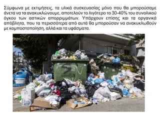 Τα απορρίμματα της Ελλάδας | PPT