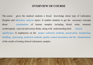 Types of laboratory samples المحاضرة الاولى كلية بلاد الرافدين.pdf