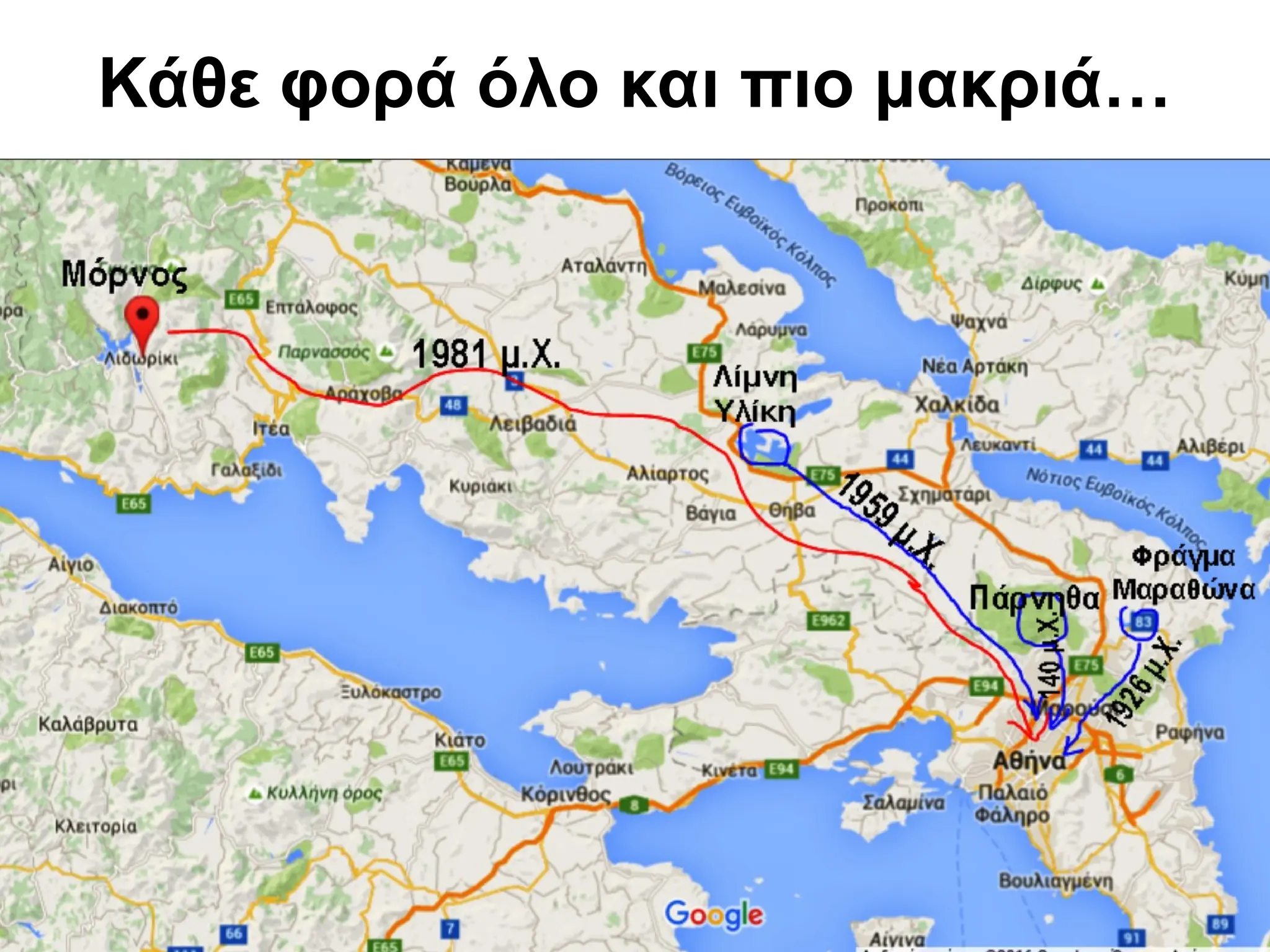 Από πού έρχεται το νερό της Αθήνας;.ppt