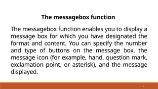 .Net Technologies MessageBox using Visual basic.pptx